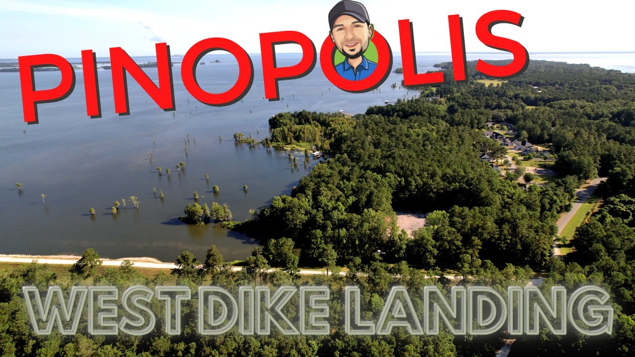 West Dike Boat Landing Pinopolis Lake Moutlrie 4k - YouTube
