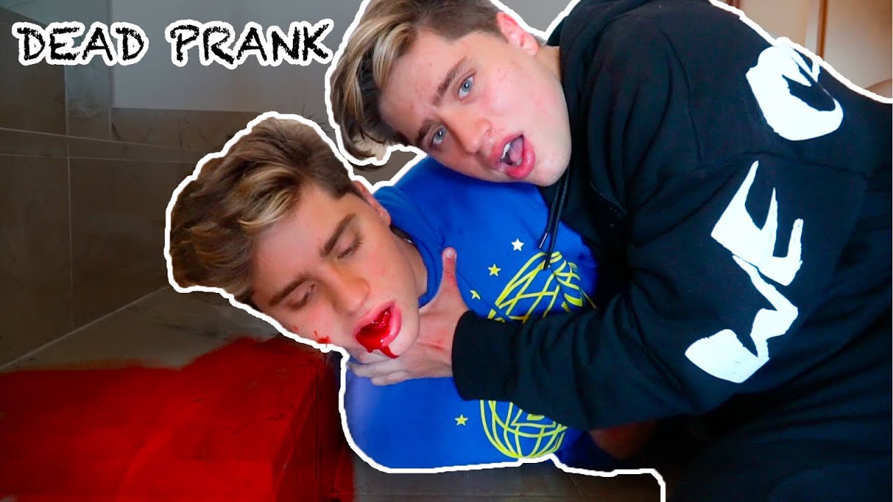 Dead Prank On My Twin He Cried Youtube
