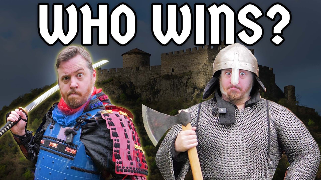 Samurai vs Viking THE ULTIMATE SHOWDOWN! - YouTube