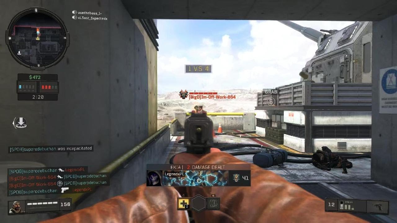 CoD BO4- Hiest: Me V 5 for the Clutch - YouTube