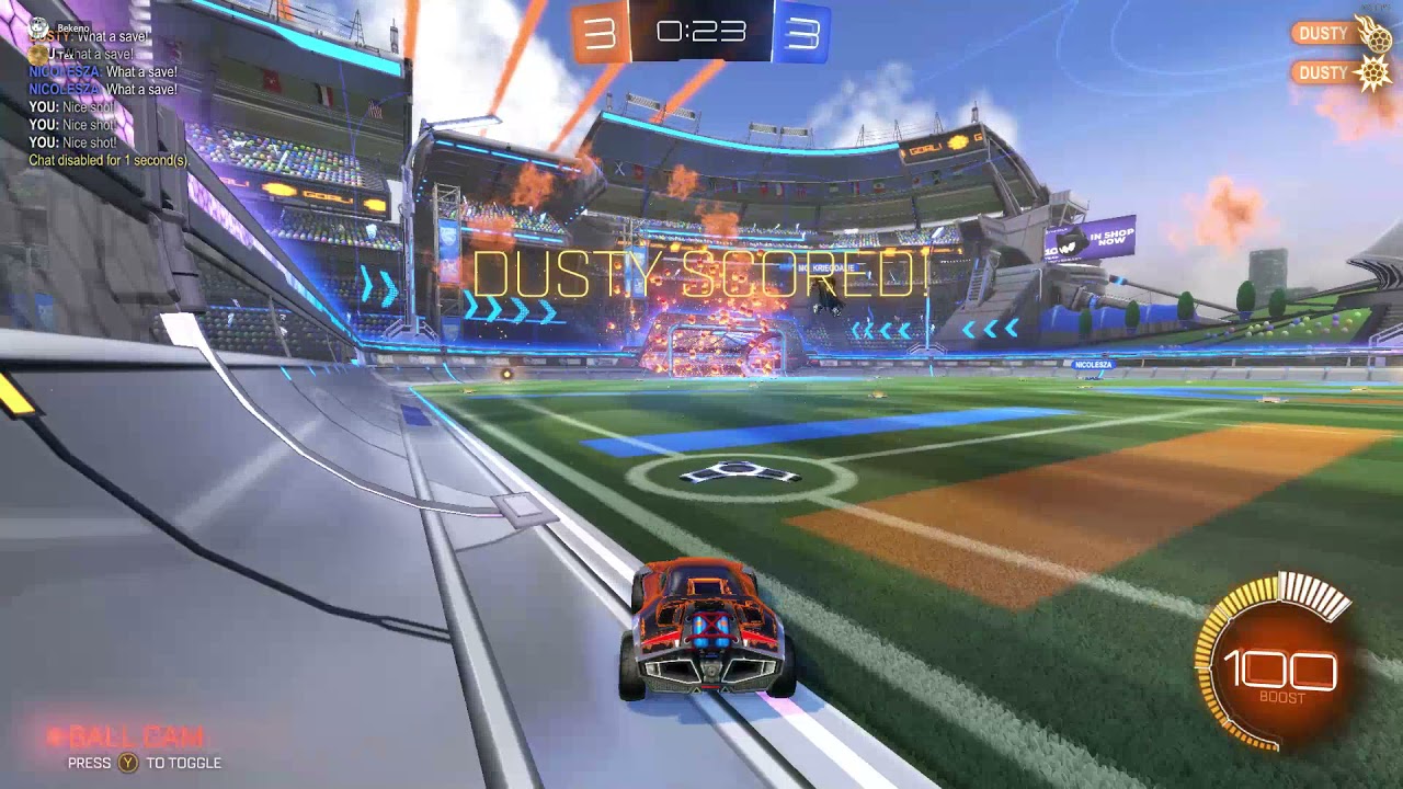 Rocket League - Headphone warning... - YouTube