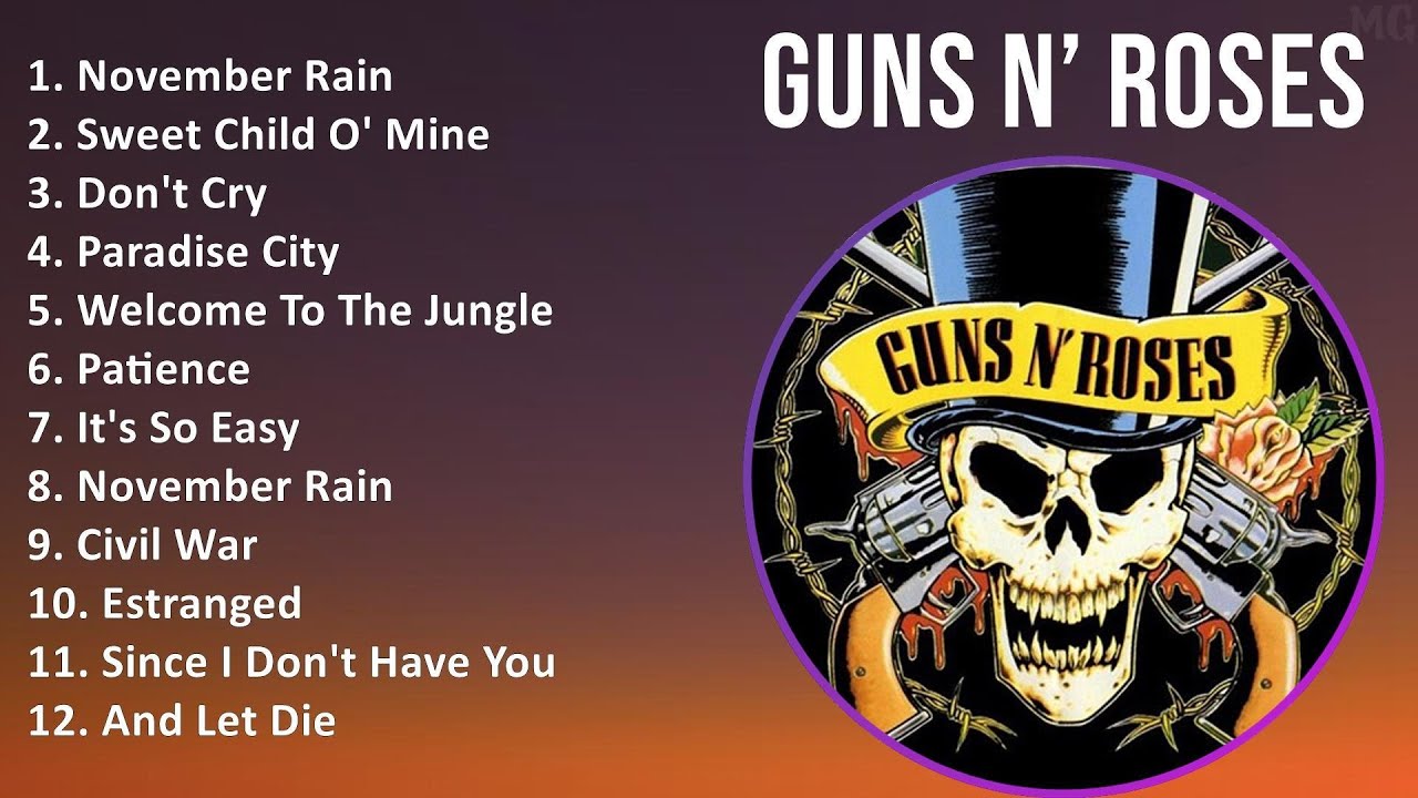 Guns N’ Roses Rock Ballads Collection – Timeless Rock Love Songs - YouTube