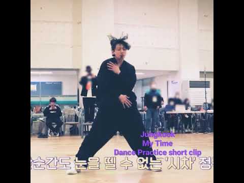 Jungkook My Time Dance Practice from BTS DVD Memories - YouTube