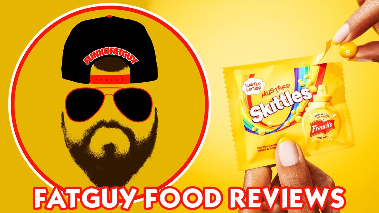 Fat Guy Reviews Limited Edition French's Mustard Flavored Skittles ...