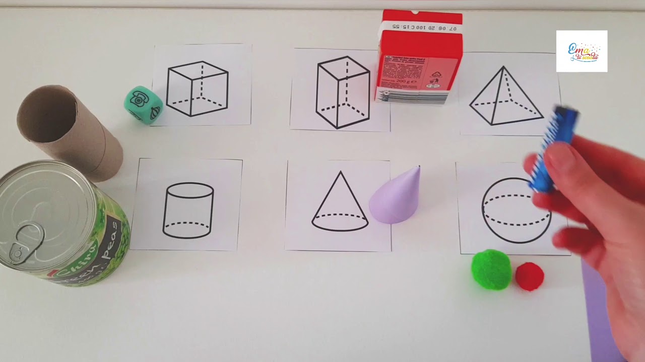 Forme geometrice 3D - YouTube