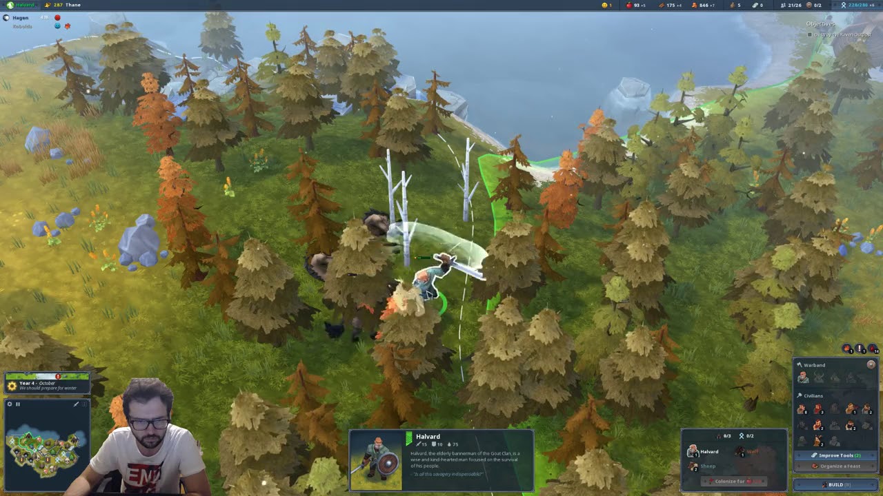 Northgard Gameplay 1080p 60 FPS PC Part 3 HD No Commentary Walkthroughs ...