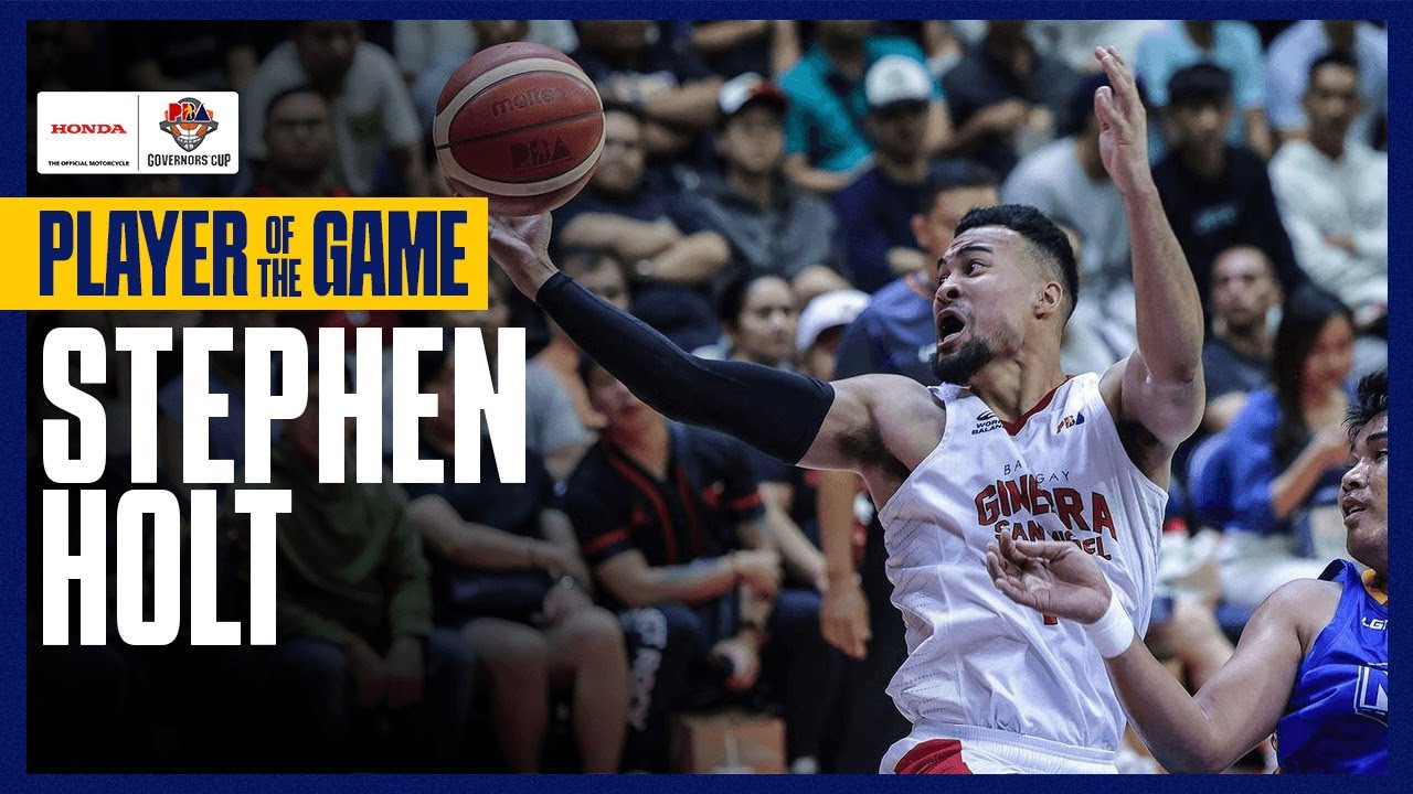 Stephen Holt UNLEASH 26 PTS in Brgy. Ginebra’s comeback game vs NLEX ...