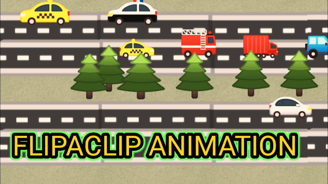 flipaclip, flipaclip animation, highway traffic animation,animation ...