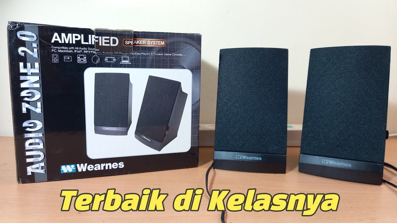 Speaker Aktif Terbaik di Harga 40 Ribuan: Wearnes PS-216 Stereo with AC ...