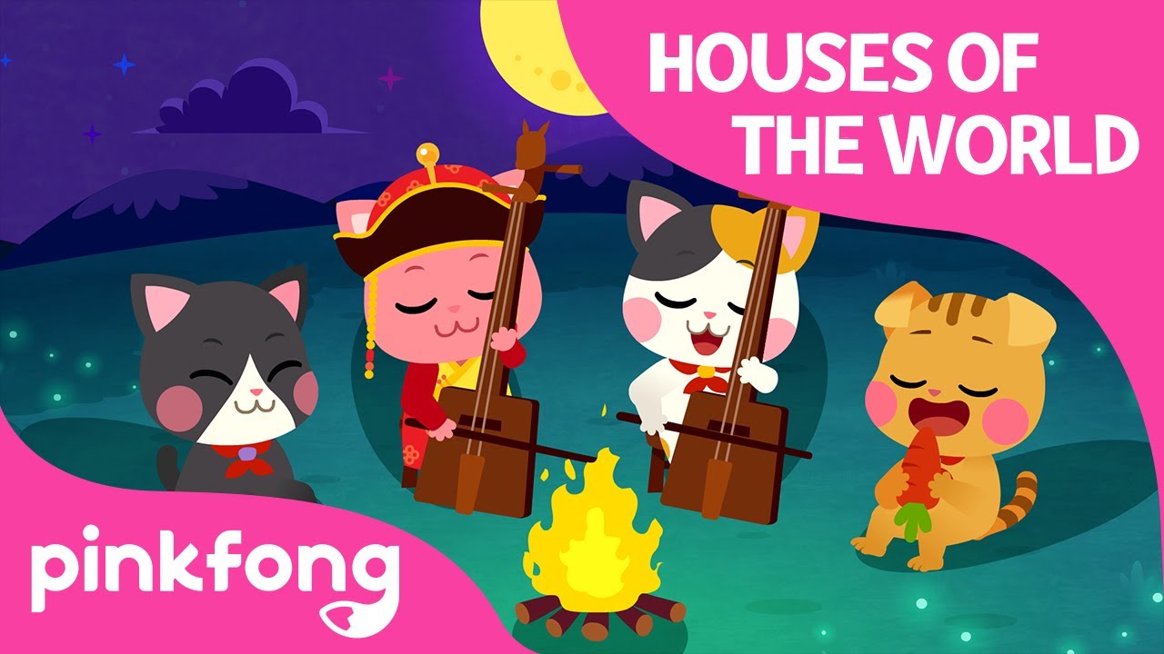 Welcome to My House! | The World Song | Cotomo Cats | Pinkfong Songs ...