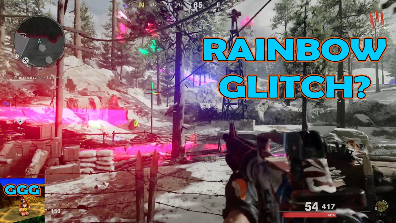 RAINBOW GLITCH - Call of Duty Black Ops Cold War Texture Glitch - YouTube