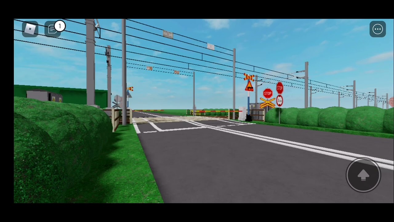 Serbian railroad crossing - YouTube