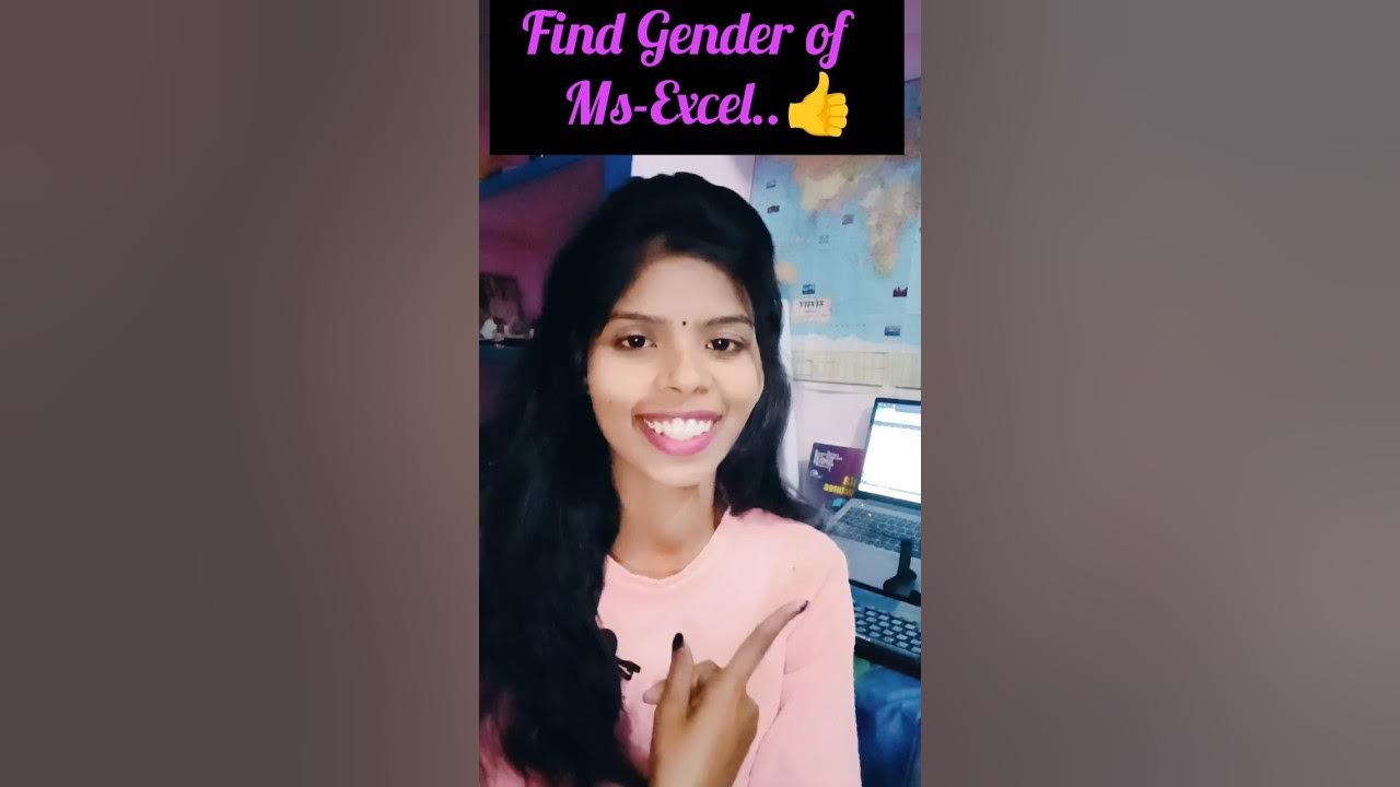 Find Gender of Ms-Excel..👍#youtube #tricks #exceltips #excel #ytshorts #trending #viral# ...