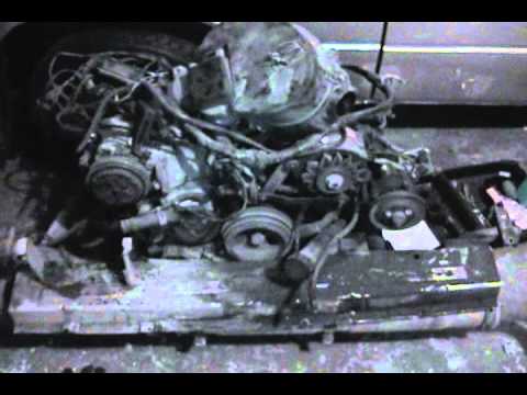 1991 Volkswagen Vanagon - engine swap: part 2 - YouTube