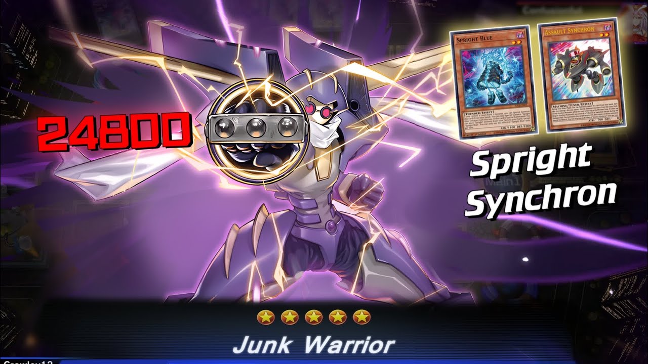 JUNK WARRIOR ONE PUNCH THE WCS QUALIFIER ! Spright Synchron is Brutal ...