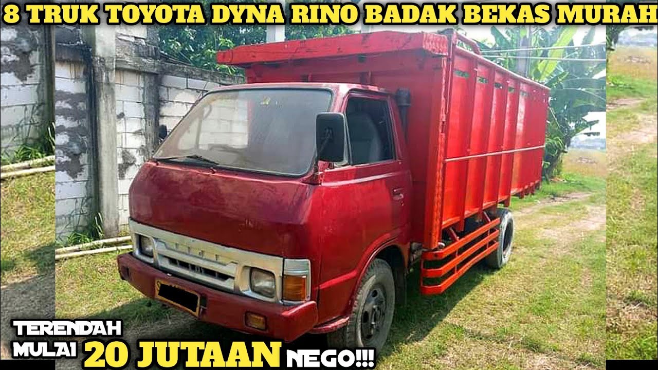 HARGA TRUK TOYOTA DYNA RINO BADAK BEKAS || MULAI 20 JUTAAN || UPDATE ...