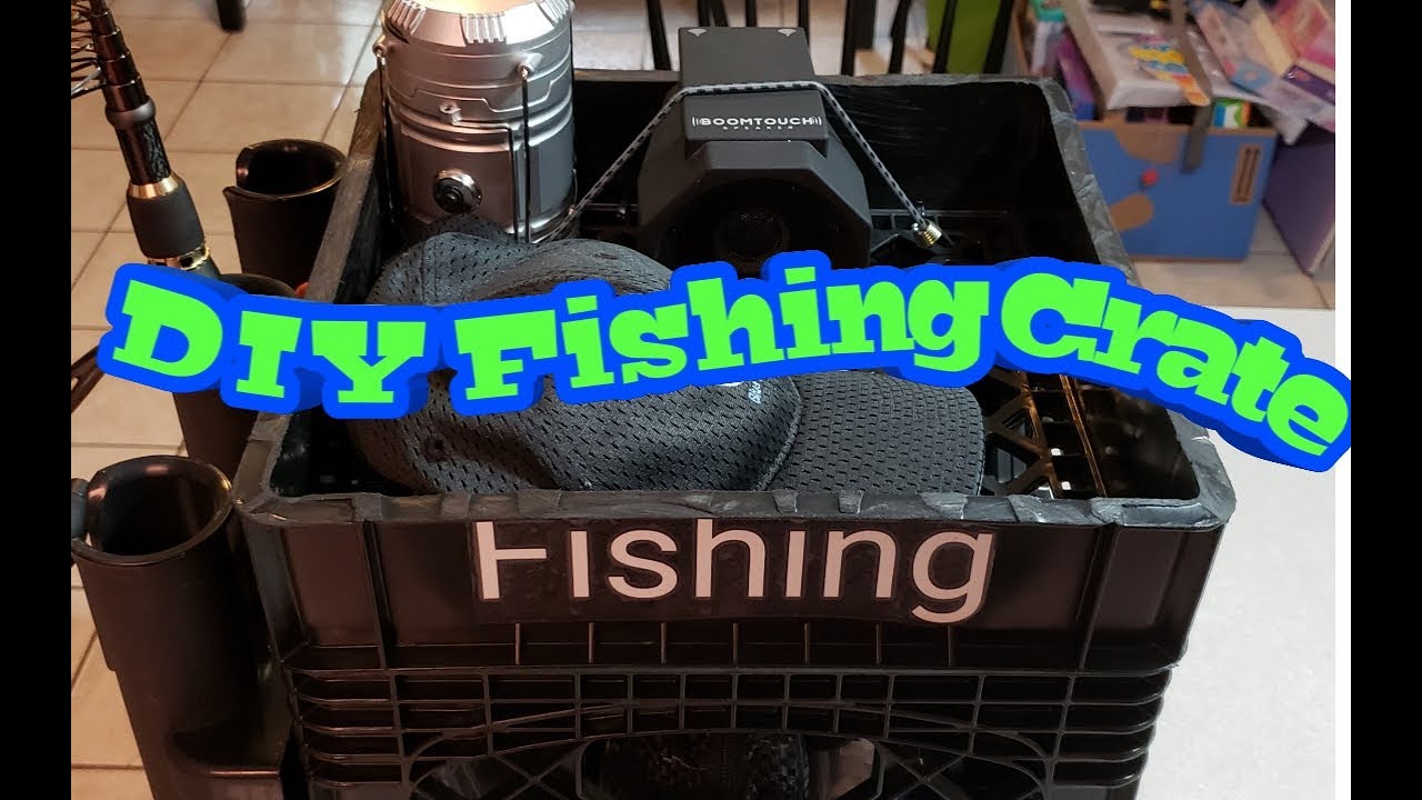 Easy & Affordable Kayak Fishing Crate Build | DIY How To Make | Under ...
