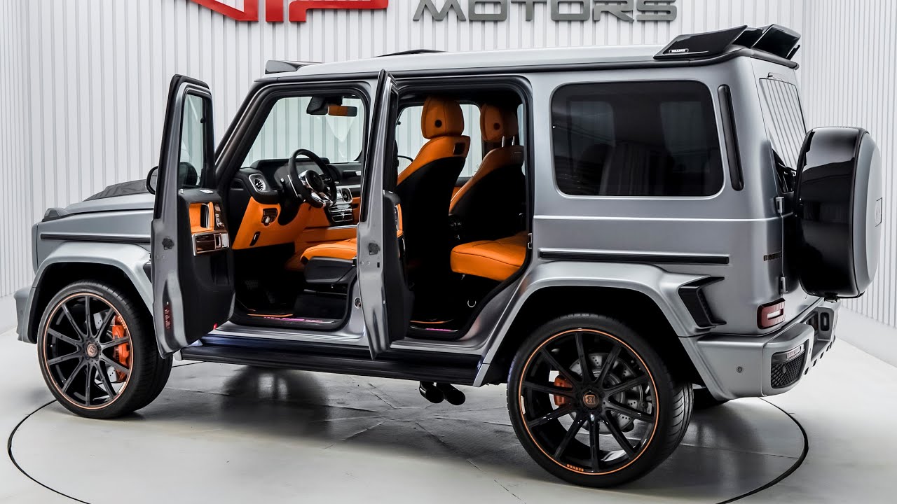 2024 Matte Gray Mercedes AMG G63 Brabus G800 - Wild Luxury SUV in ...