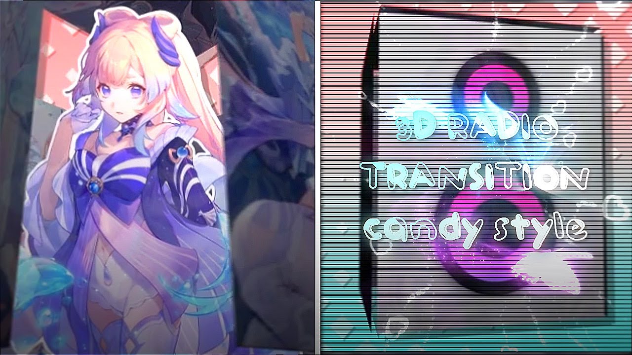 CANDY STYLE 3D RADIO TRANSITION | AFTER EFFECTS - YouTube