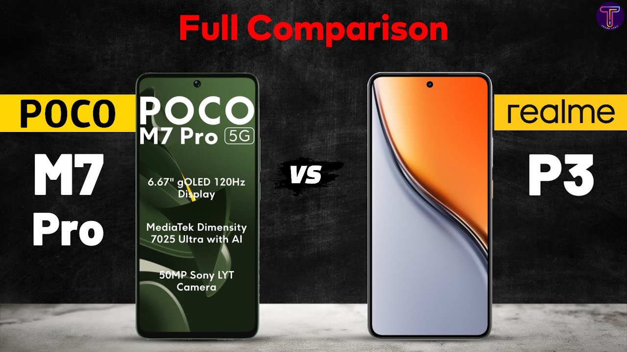 POCO M7 Pro vs realme P3 : Full Comparison⚡Which One Is Better? - YouTube