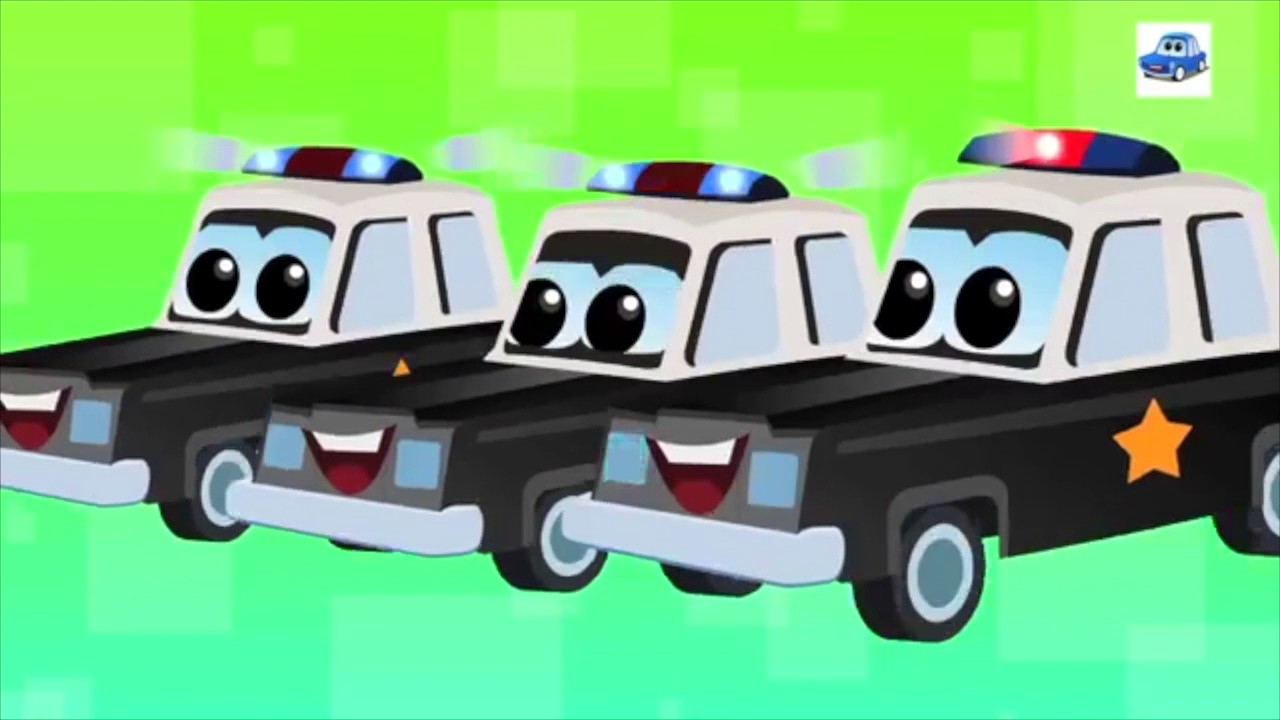 Police Car Song | Kids Nursery Rhymes - YouTube