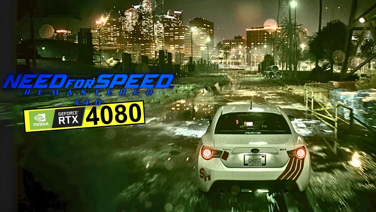 Need for Speed (2015) Remastered Mod PC RTX 4080 4K Ultra Gameplay ...