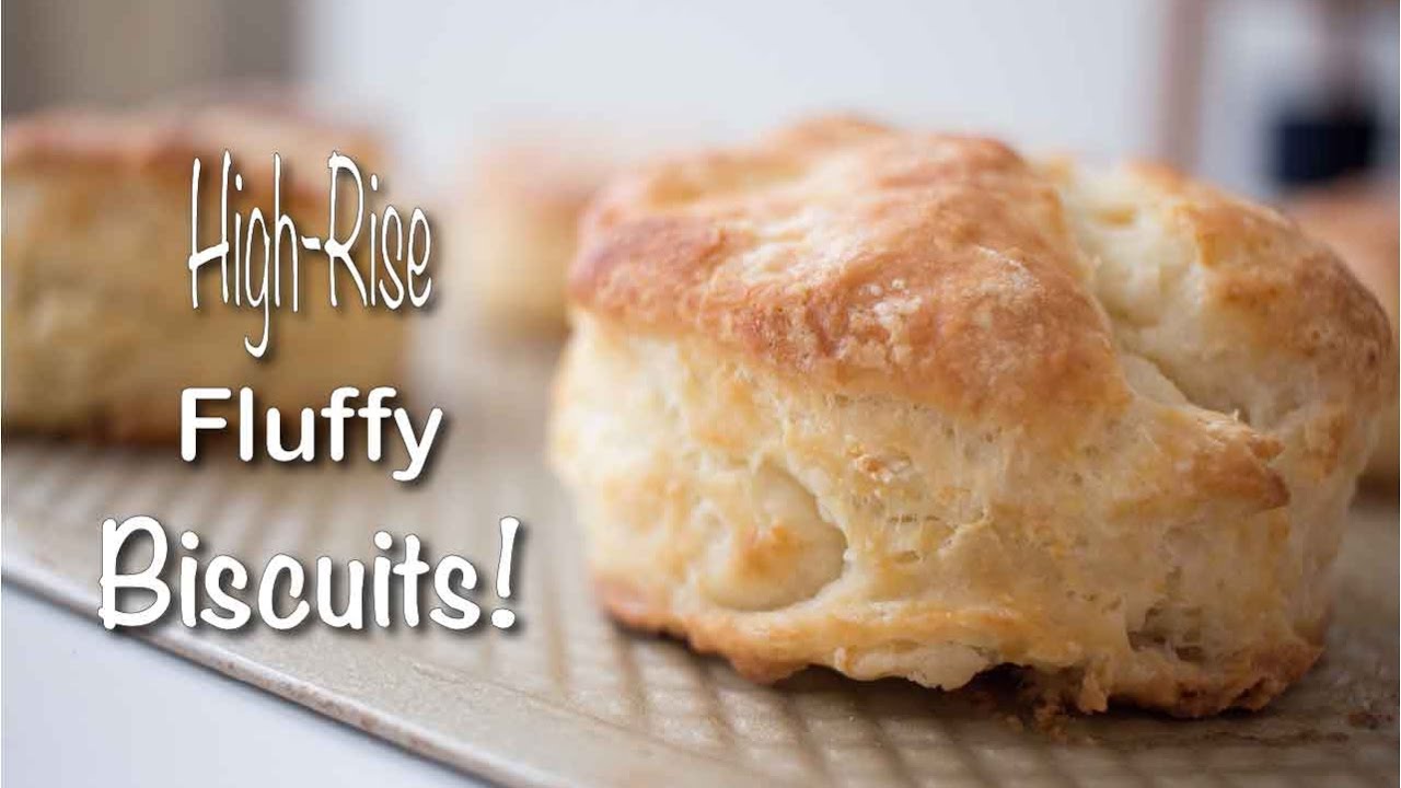Homemade Fluffy Buttermilk Biscuits - YouTube
