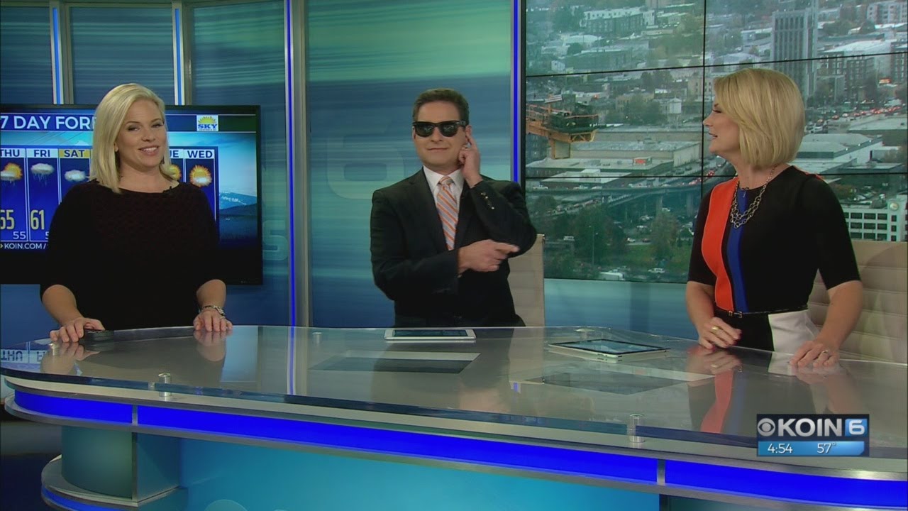 Dan Tilkin Costume KOIN 6 News at 4 p.m. - YouTube