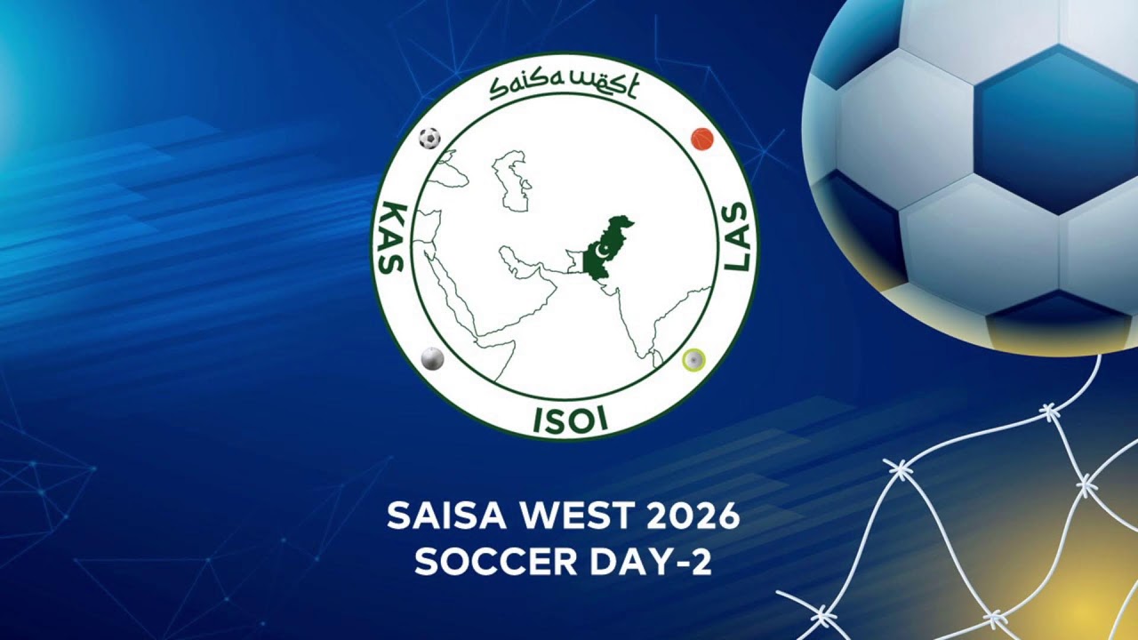 SAISA West Soccer 2026 Day-2 (Pitch 01) - YouTube