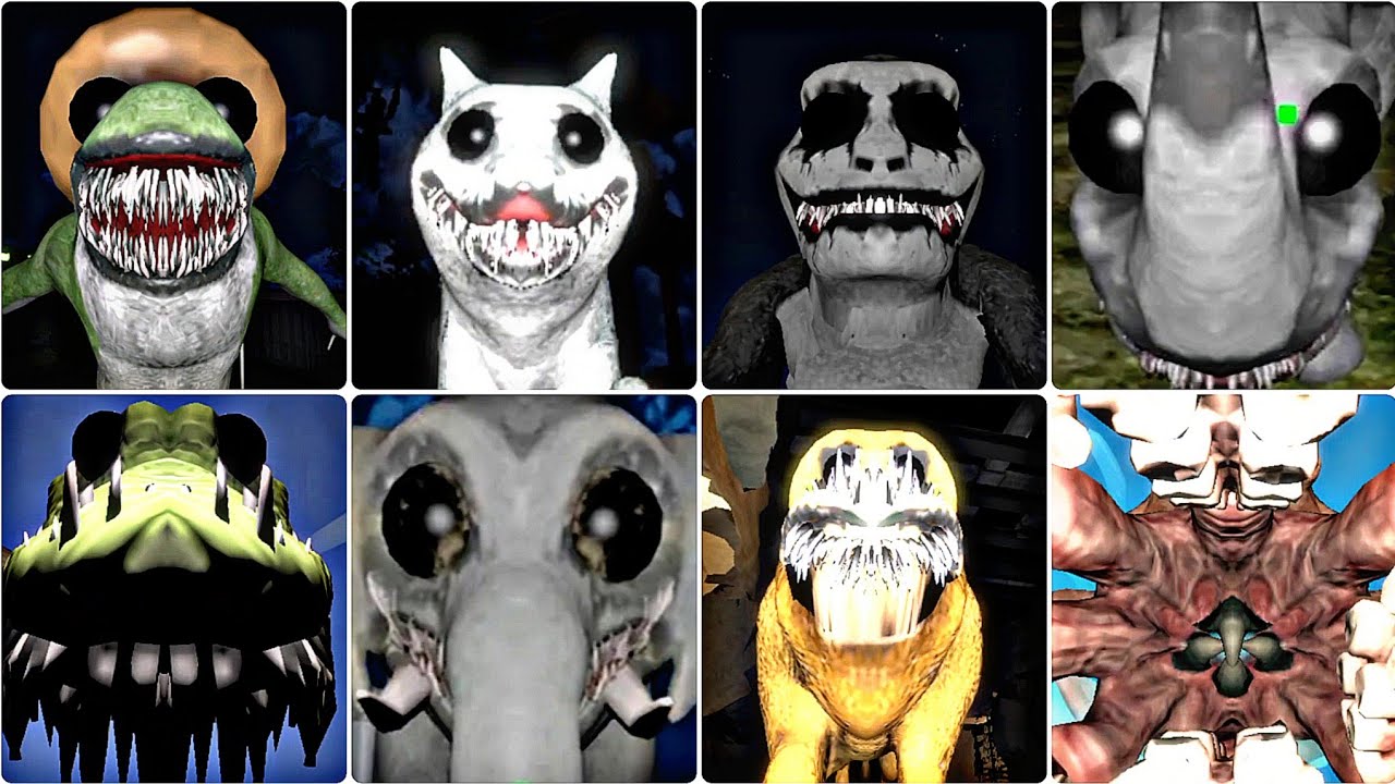 ZOONOMALY MOBILE ALL BOSSES & MONSTER-[JUMPSCARS] - YouTube