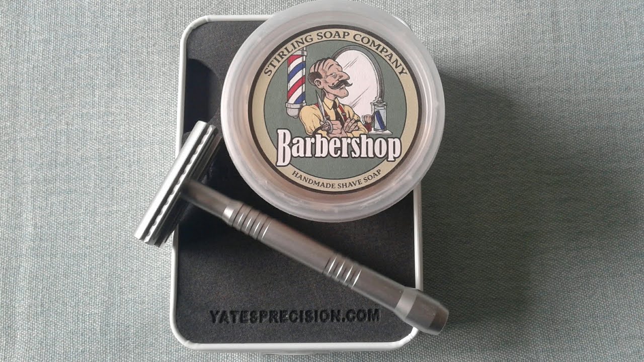 Stirling Monday: Barbershop and the Yates 921m Precision Razor - YouTube