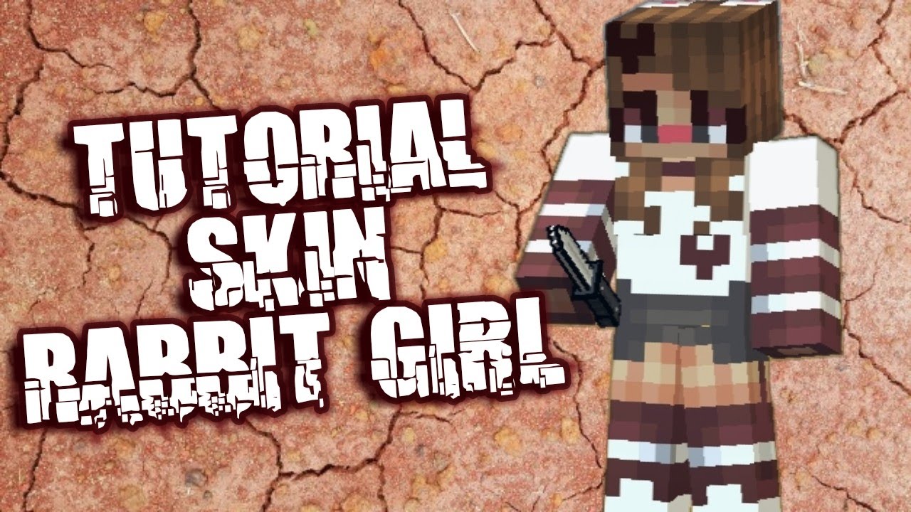 TUTORIAL: Skin Rabbit Girl (Pixel Gun 3D)-Free Copy - YouTube