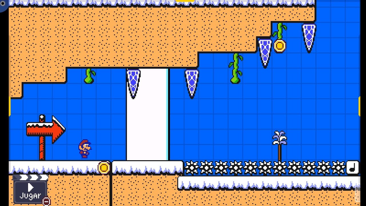 ☃️Snow SMB2♥️ Super Mario Maker World Engine 2.0.0 B3 - YouTube