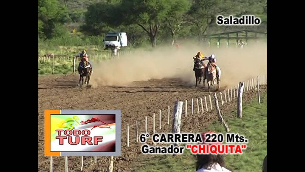 6°CARRERA 220 Mts Ganador CHIQUITA - YouTube