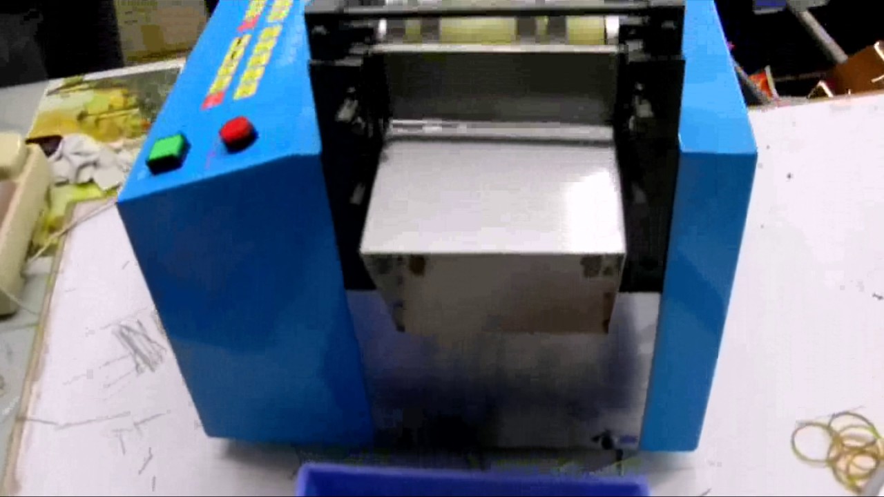 Automatic Stainless steel wire cutting machine - YouTube