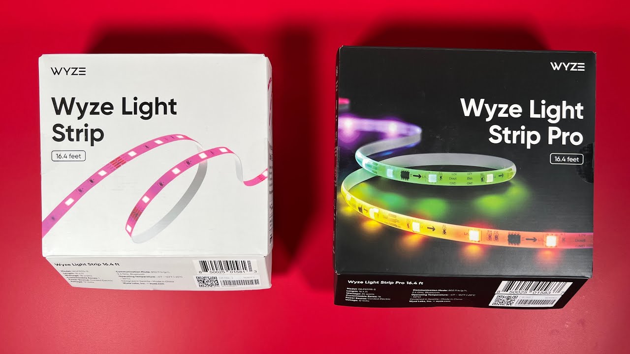 NEW Wyze Led Strip Pro rgbic music mode + WIFI - YouTube