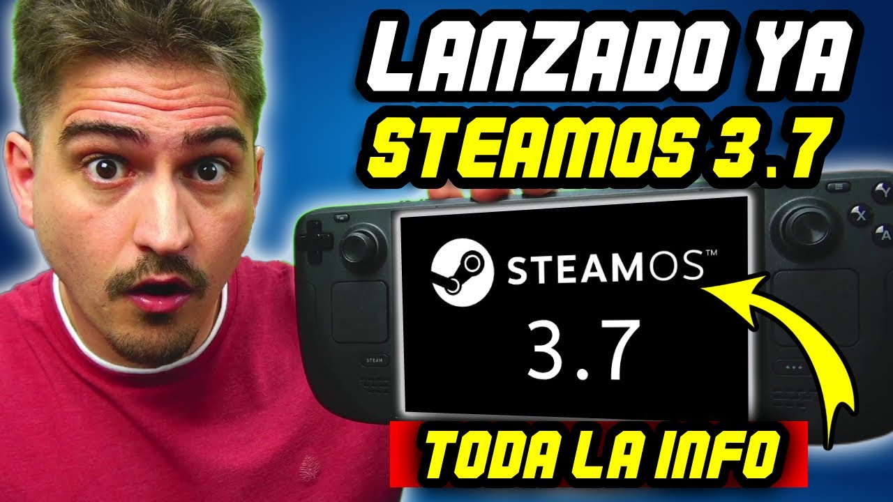 🔴 ¡¡LANZAN STEAMOS 3.7!!! La ACTUALIZACIÓN más IMPORTANTE de STEAM DECK ...