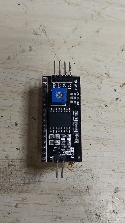 sun robotics i2c interaface module #reels #arduinoproject #arduinoboard #smartphone - YouTube