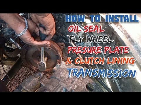 How To Install Oil Seal & Other Parts Inside of Transmission || suzuki ...
