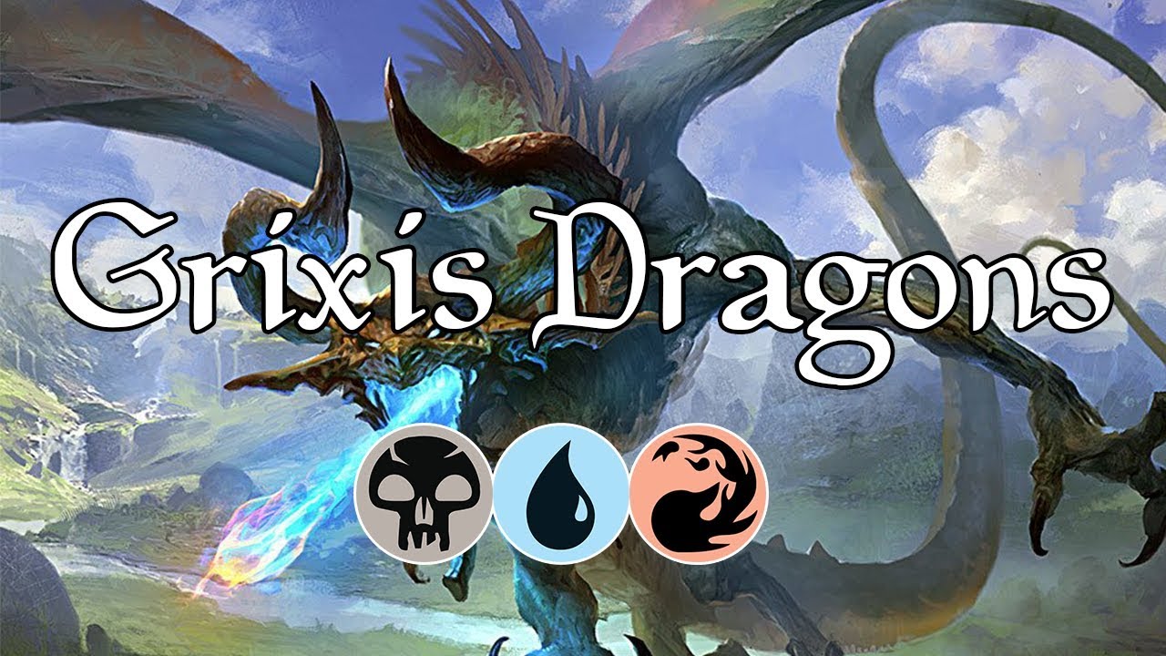 Grixis Dragons MTG Arena Ravnica Allegiance Standard - YouTube