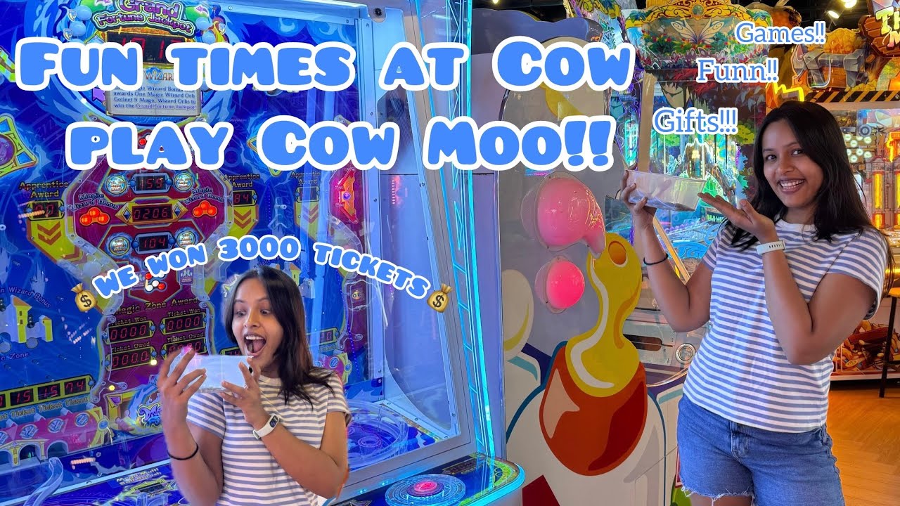 We won 3000 tickets💰| Playtime at Cow Play Cow Moo like never before ...