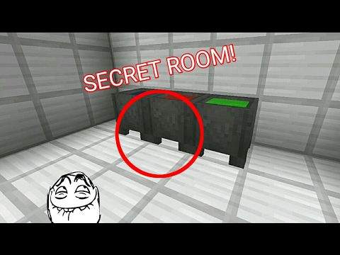 How to make: AN EASY SECRET ROOM! | Minecraft PE - YouTube
