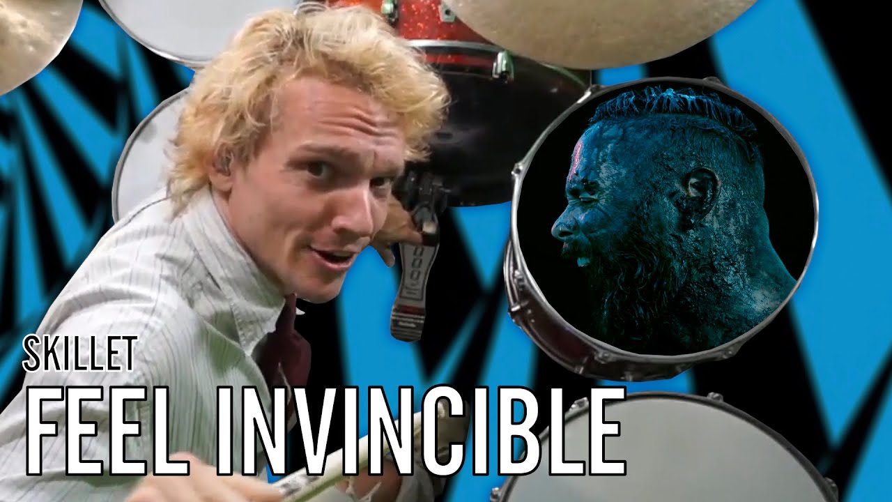 Skillet - Feel Invincible | Office Drummer [First Time Hearing] - YouTube