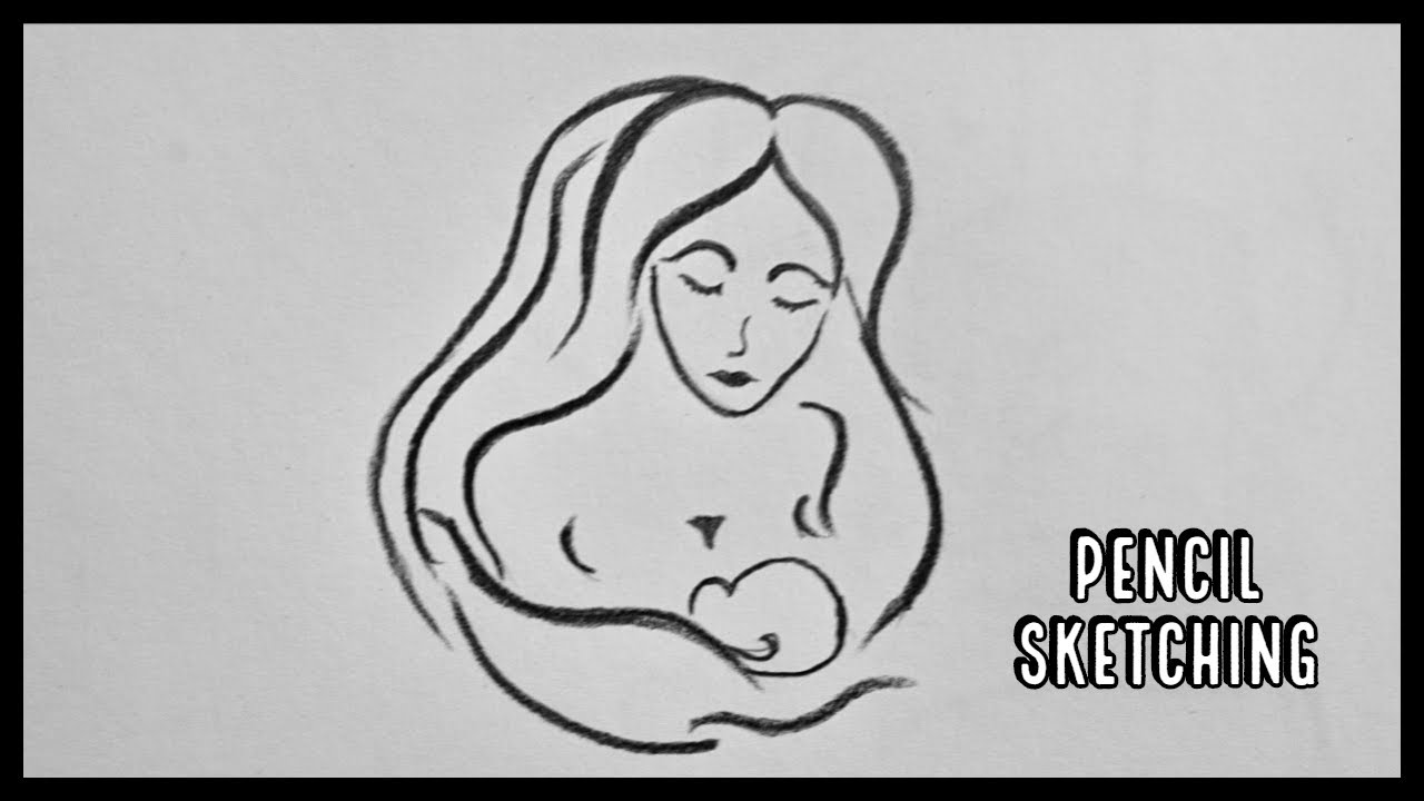 Drawing For Breastfeeding Week || World Breastfeeding Week 2019 ...