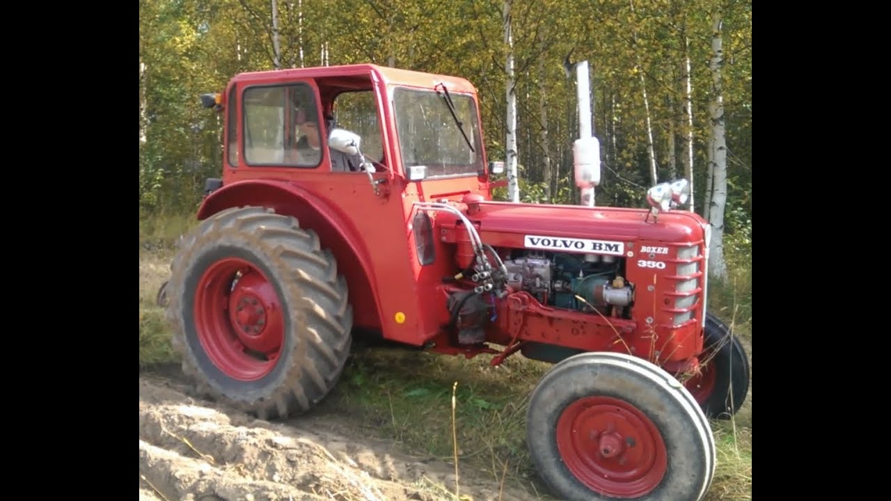 Volvo 350 Plöjer - YouTube