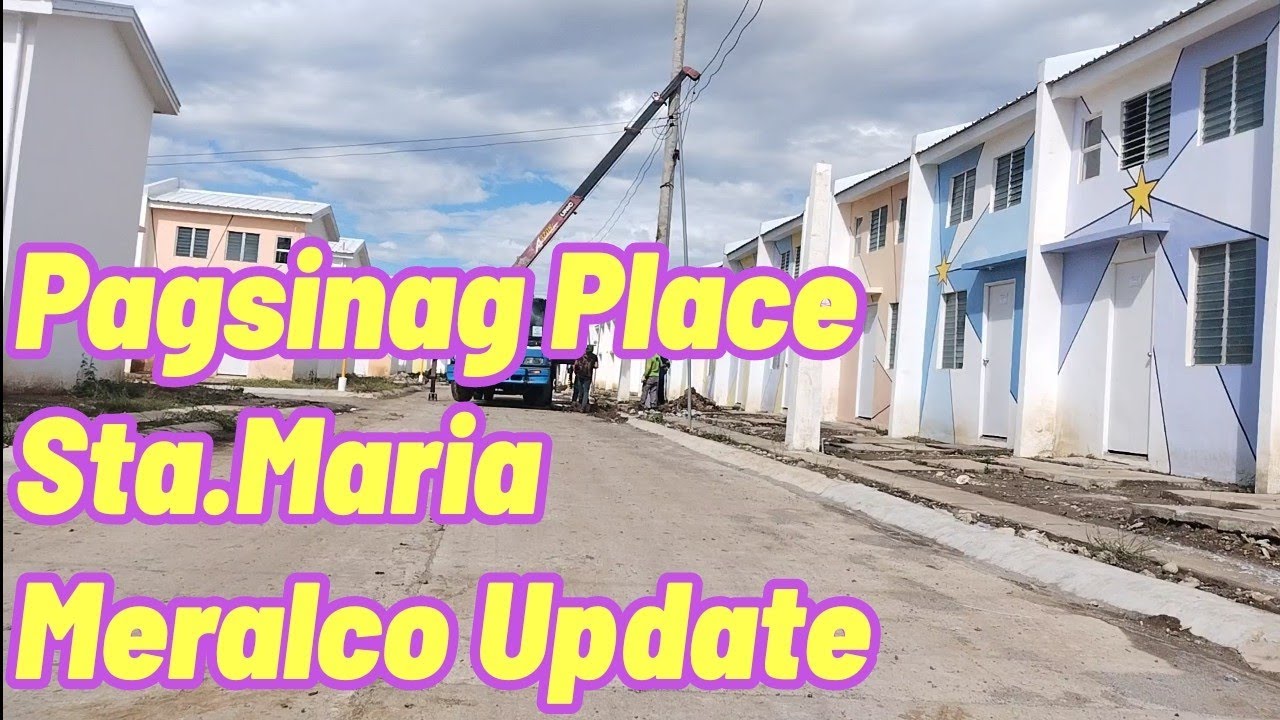 Pagsinag Place Sta.Maria Bulacan Meralco/Kuryente - YouTube