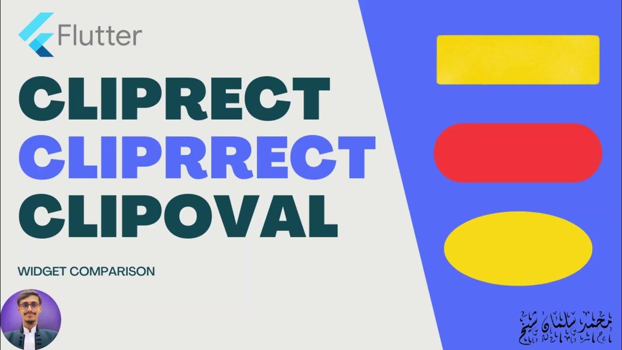 ClipRect vs ClipRRect vs ClipOval | Flutter | Urdu/Hindi - YouTube