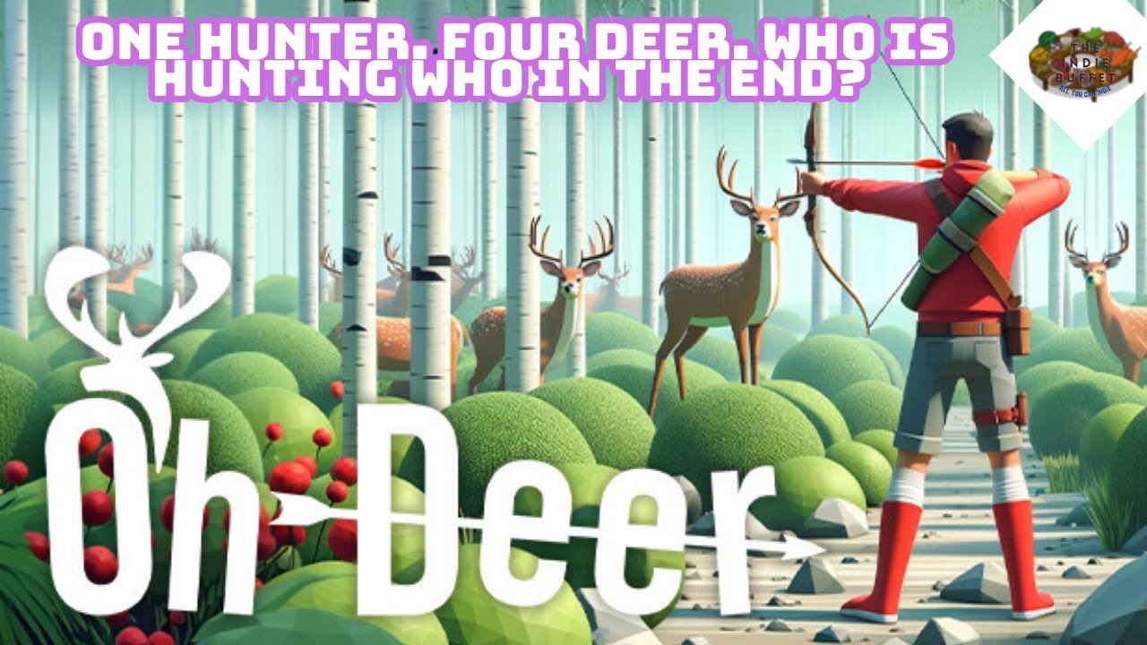 One Hunter. Four Deer. Who is hunting Who In The End? | Oh Deer! - YouTube