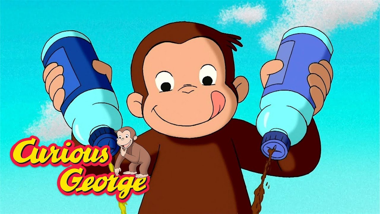 George's Desert Masterpiece 🐵 Curious George 🐵 Kids Cartoon 🐵 Kids ...