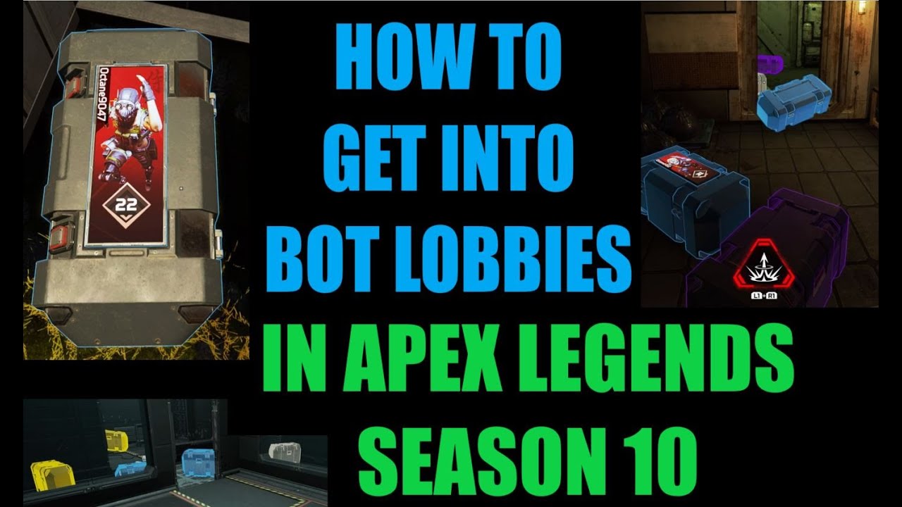 How to get into Bot Lobbies in Apex Legends Season 10 - YouTube